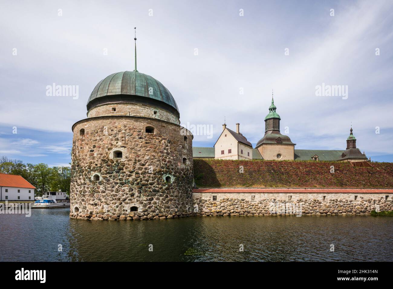 Sweden, Lake Vattern Area, Vadstena, Vadstena Slott castle, 16th ...