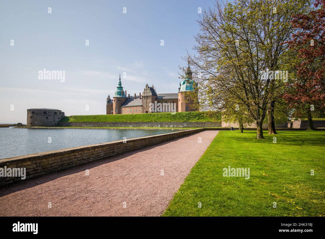 Sweden, Kalmar, Kalmar Slott castle Stock Photo - Alamy