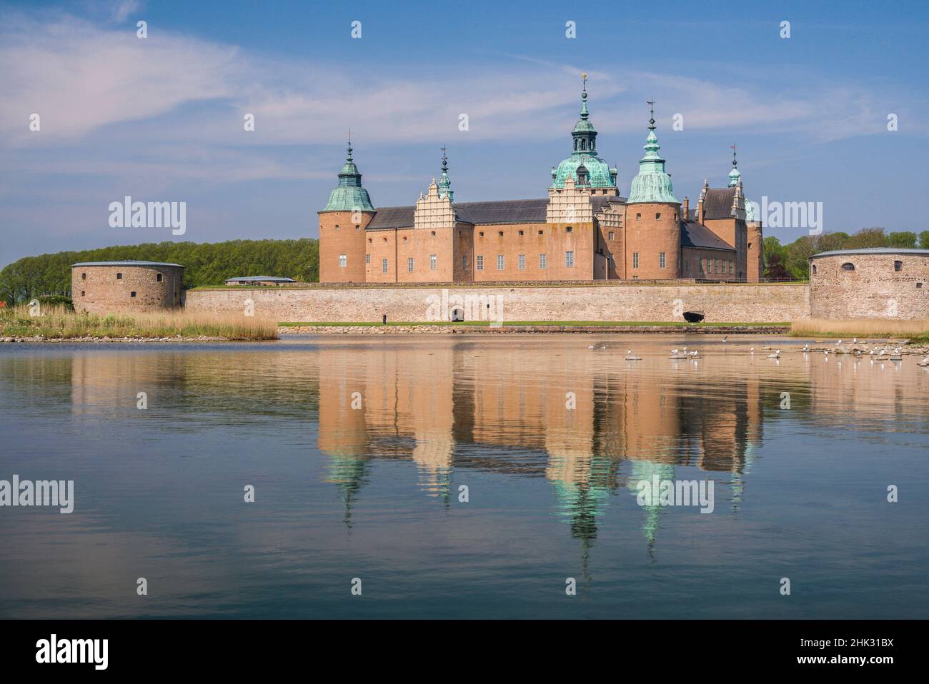 Sweden, Kalmar, Kalmar Slott castle Stock Photo - Alamy