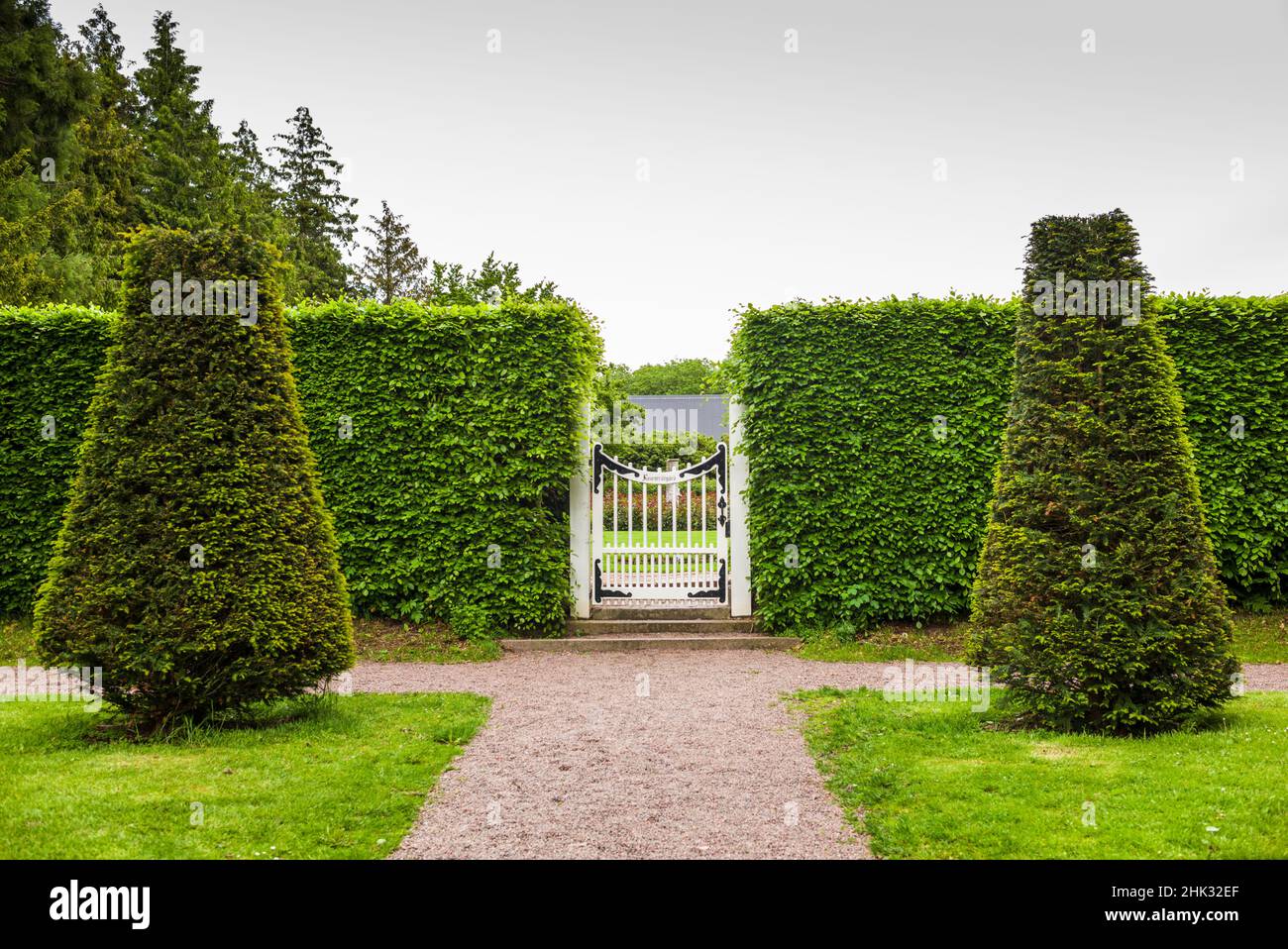 Sweden, Scania, Molle, Krapperups Slott castle, ancient home of the ...