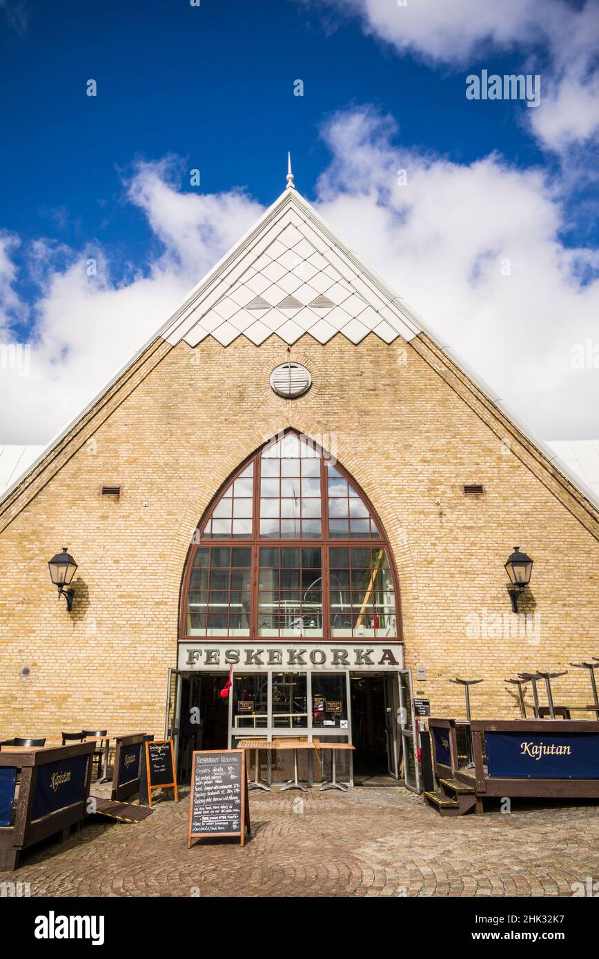 Sweden, Vastragotland and Bohuslan, Gothenburg, Feskekorka, seafood ...