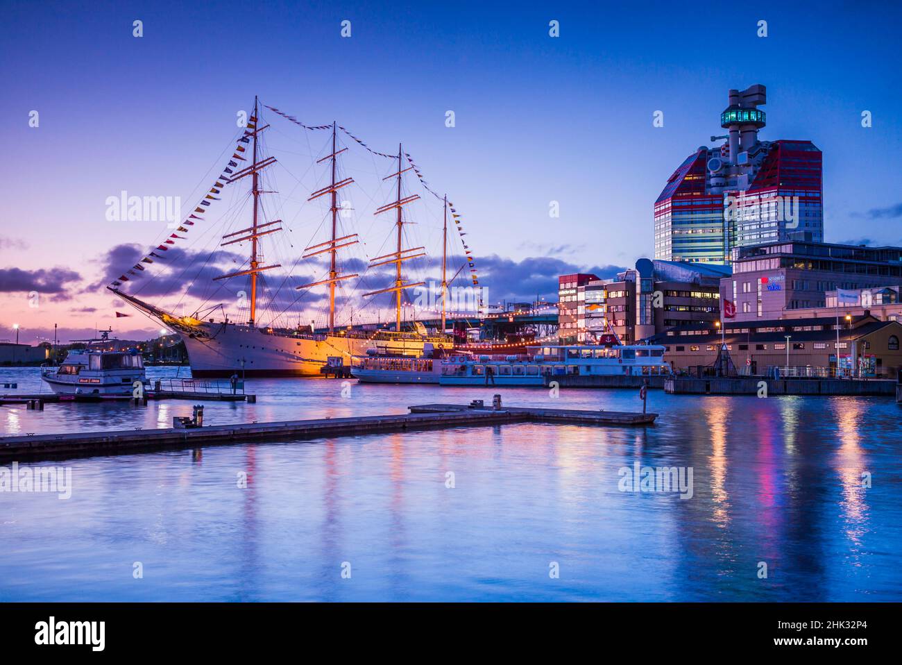 Sweden, Vastragotland and Bohuslan, Gothenburg, Goteborgs-Utkiken ...