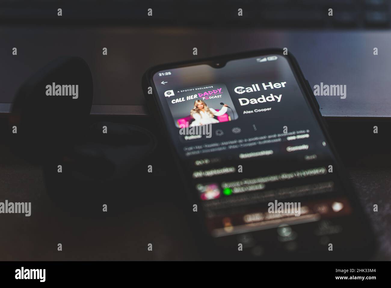 Call her daddy podcast hi-res stock photography and images - Alamy