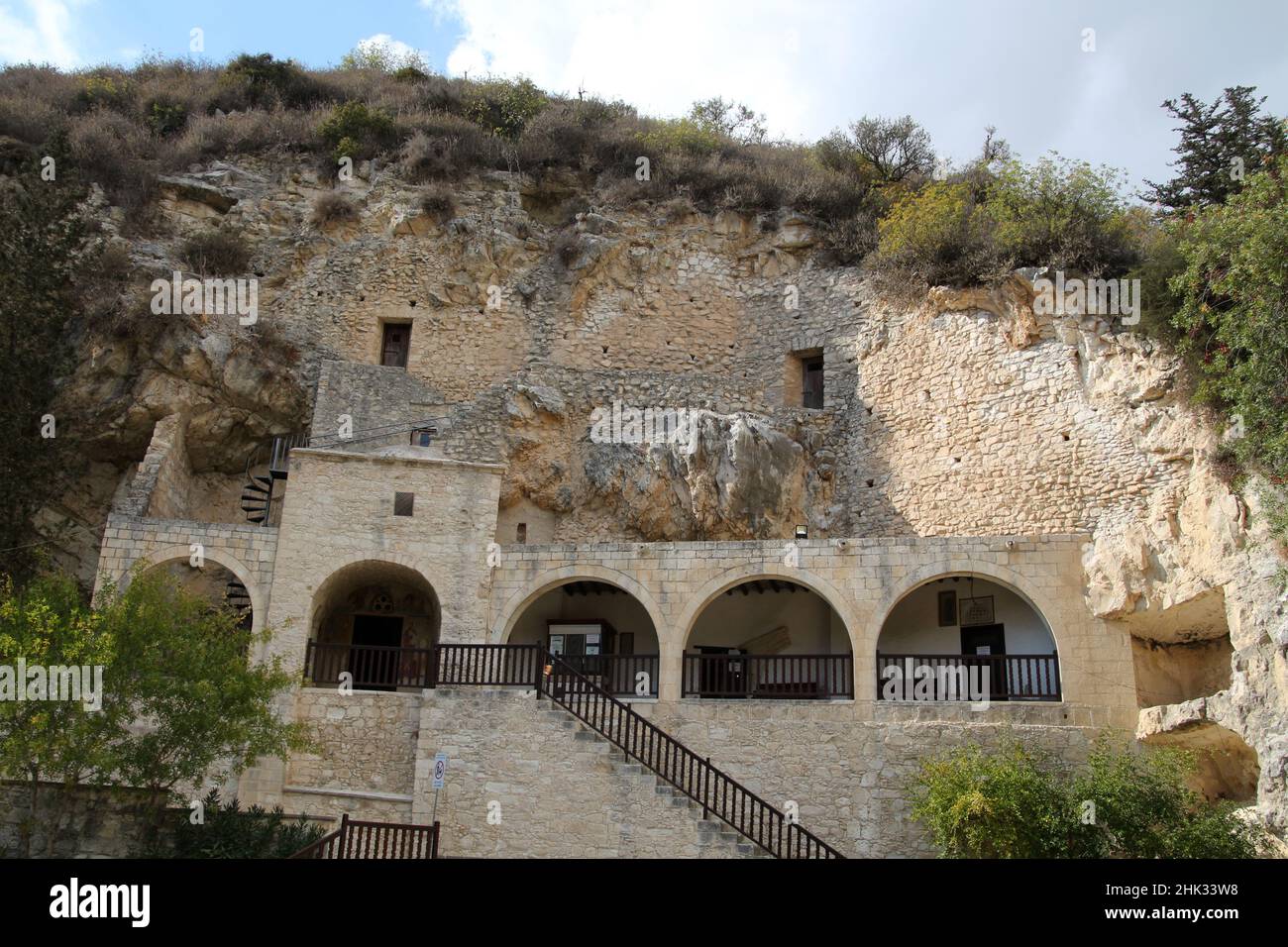 Agios Neophytos Monastery Paphos, Cyprus Stock Photo - Alamy