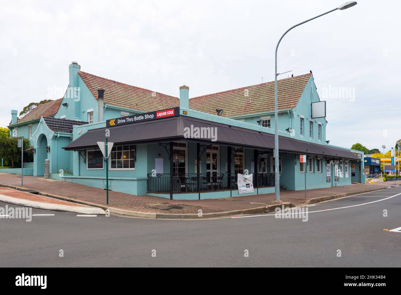 The Bowral Hotel appears to be an interwar rendered brick and tile ...