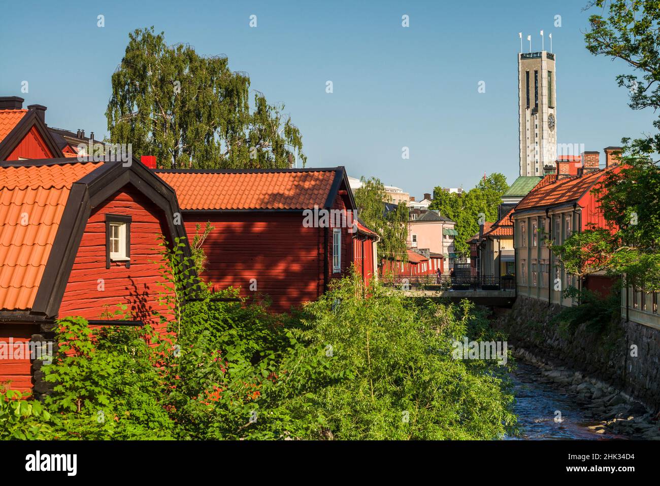 Sweden, Vastmanland, Vasteras, Vasteras Stadhus city hall Stock Photo ...