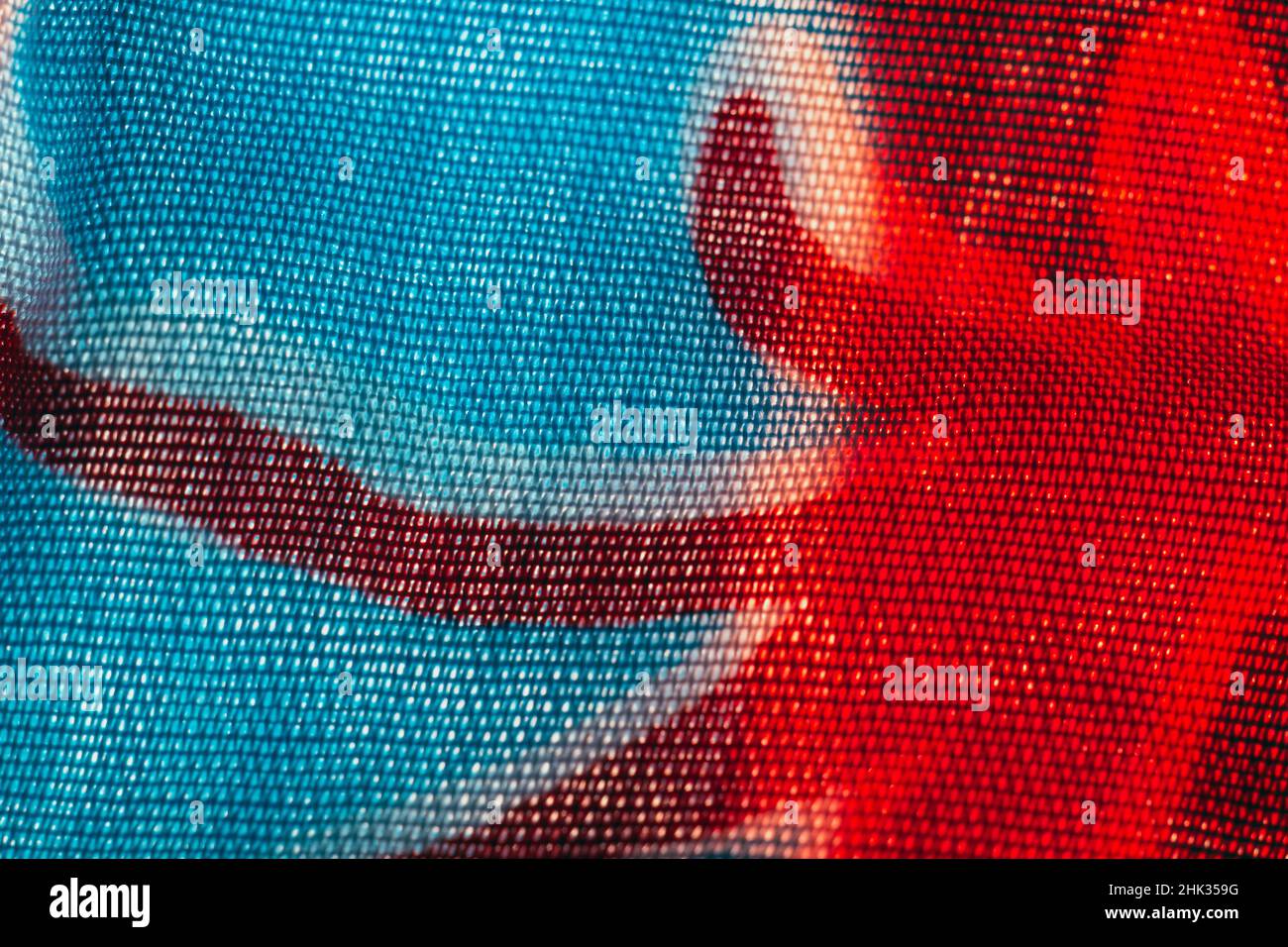 Colorful fabric detail Stock Photo - Alamy