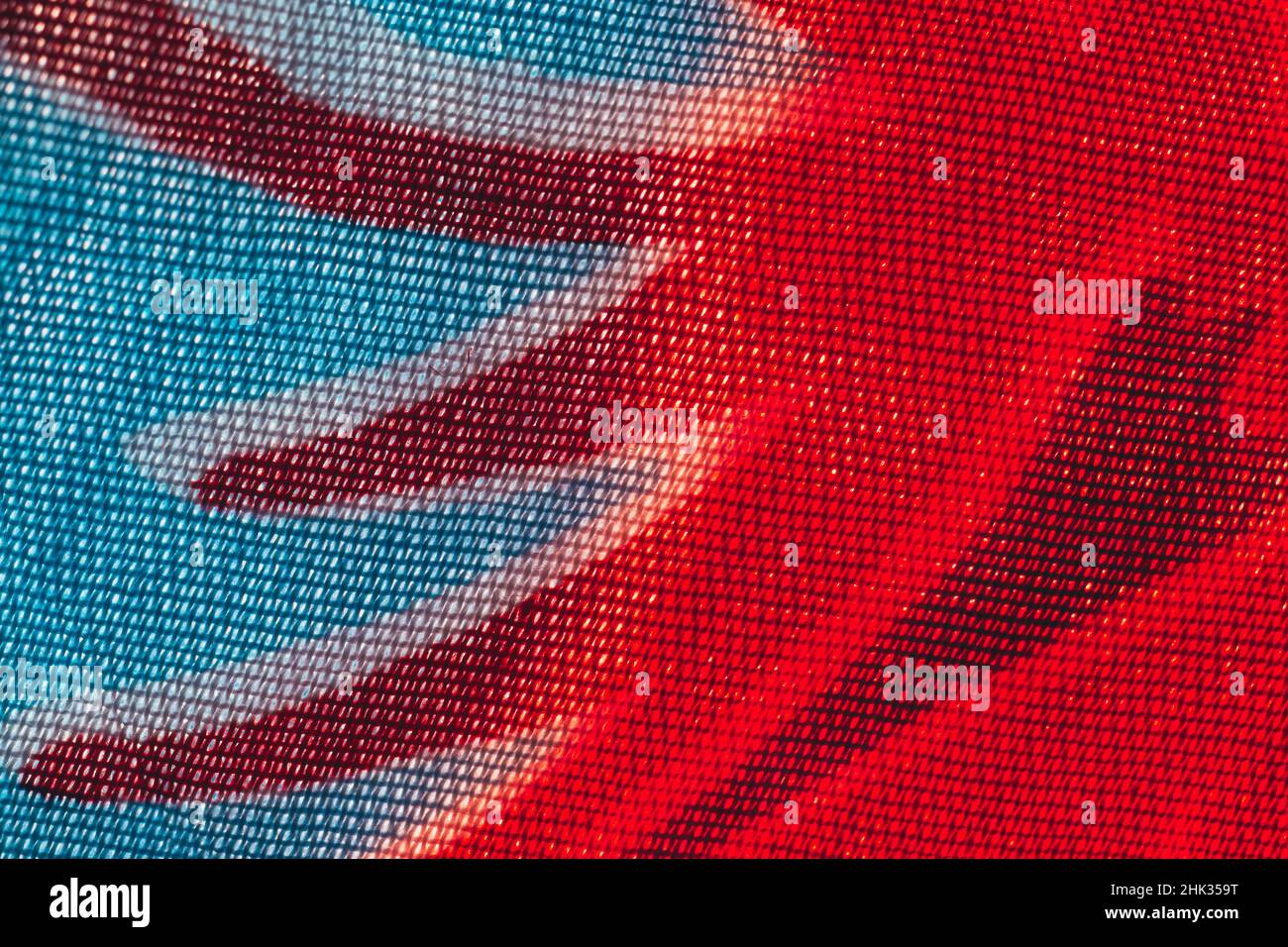 Colorful fabric detail Stock Photo - Alamy