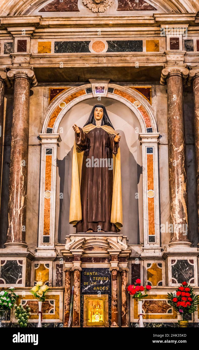 Saint Theresa of the Andes Shrine Metropolitan Cathedral, Santiago ...