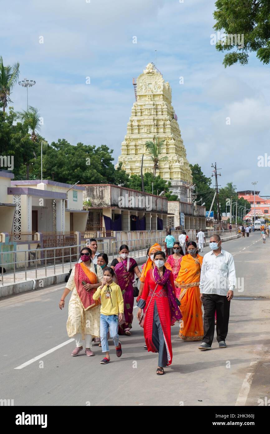 Rameshwaram temple hi-res stock photography and images - Alamy