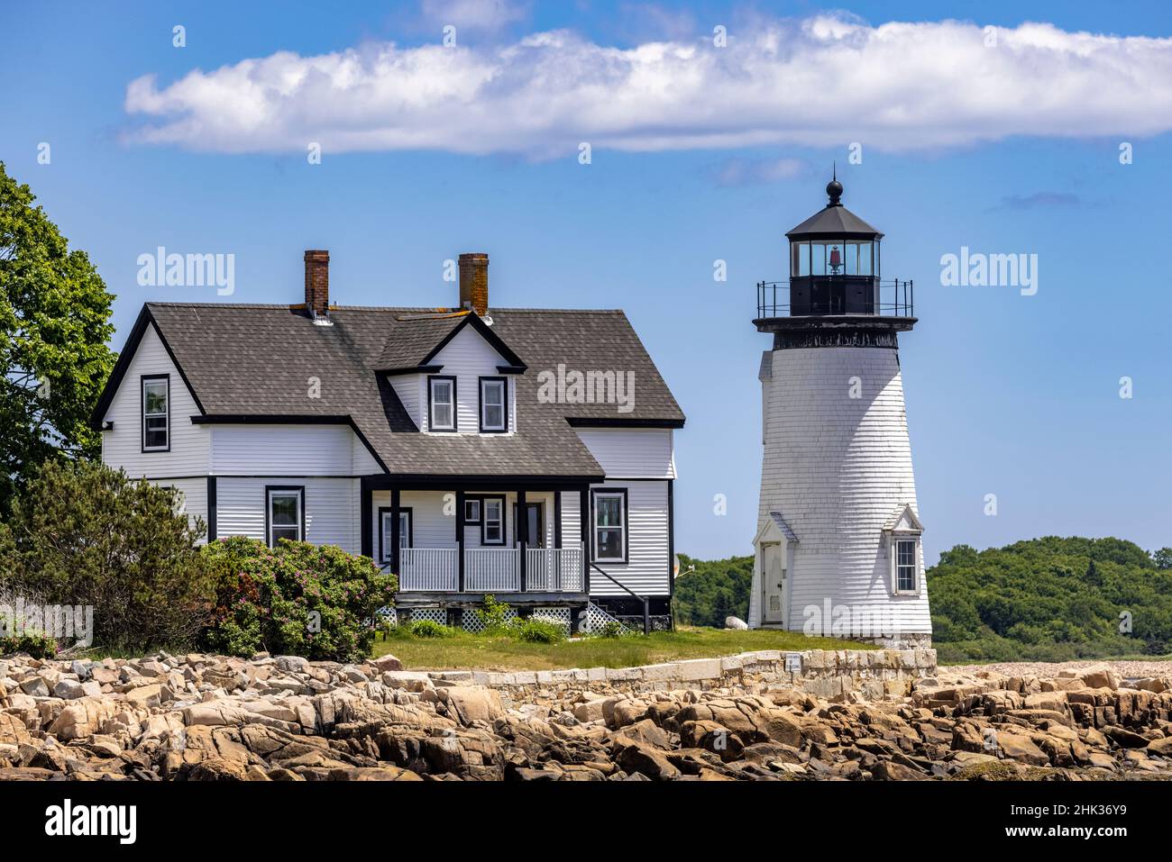 Prospect Harbor Lighthouse High Resolution Stock Photography and Images ...