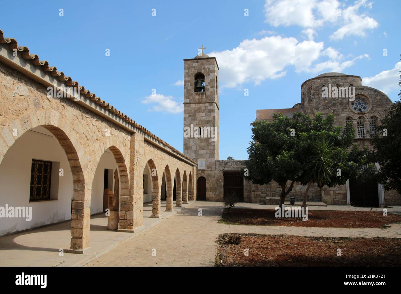 St. Barnabas Monastery, Northern Cyprus Stock Photo - Alamy