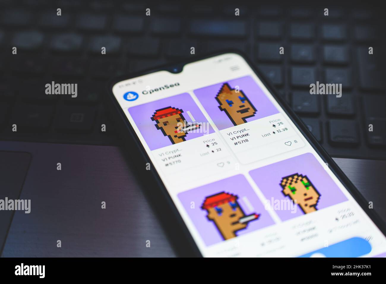 CryptoPunks is a non-fungible token collection on the Ethereum ...
