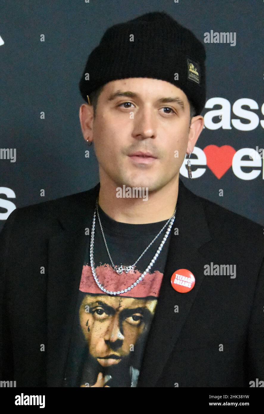 Los Angeles, California, USA 1st February 2022 Rapper/producer G-Eazy ...