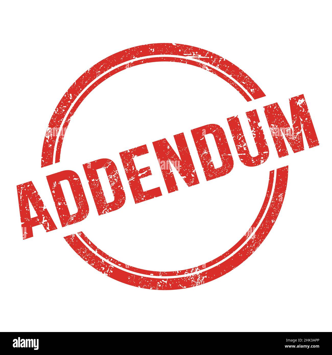 Addendum word hi-res stock photography and images - Alamy