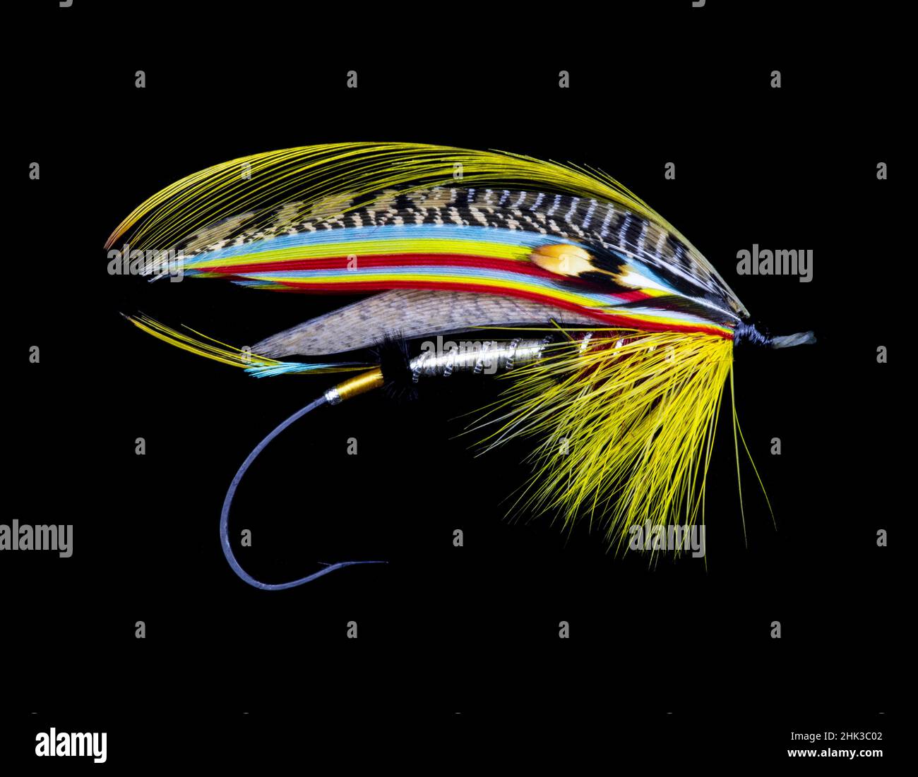 Atlantic Salmon Fly designs Stock Photo - Alamy