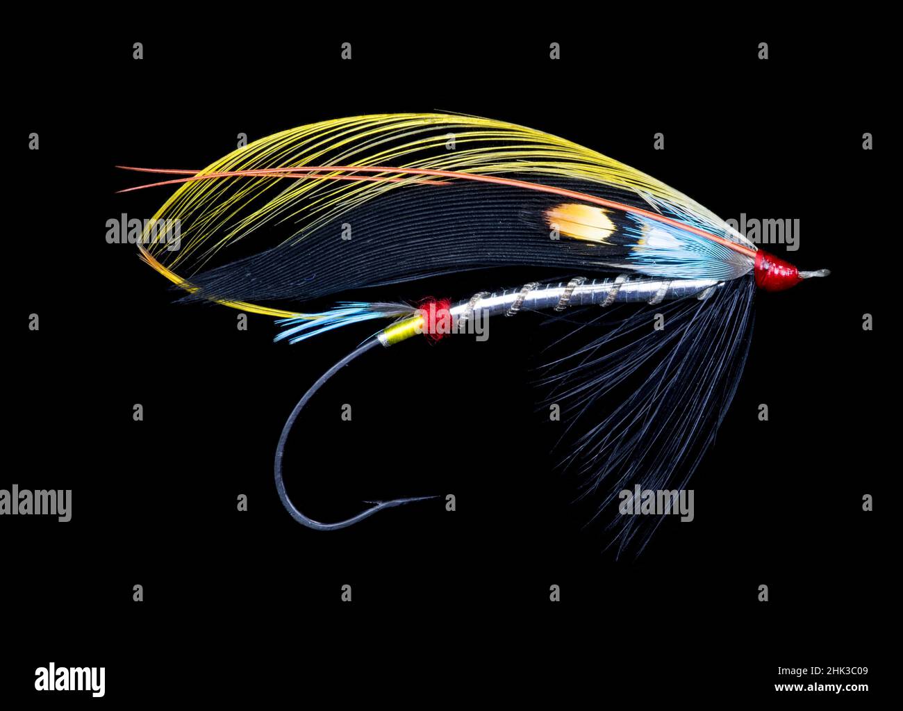 Atlantic Salmon Fly designs Stock Photo - Alamy
