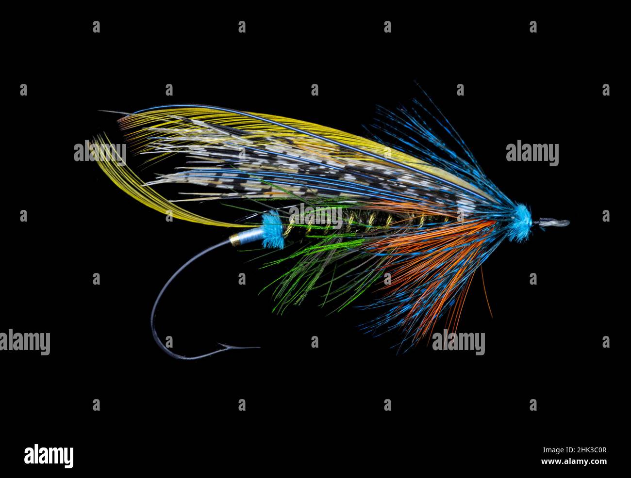 Atlantic Salmon Fly designs 'Ondine' Stock Photo - Alamy