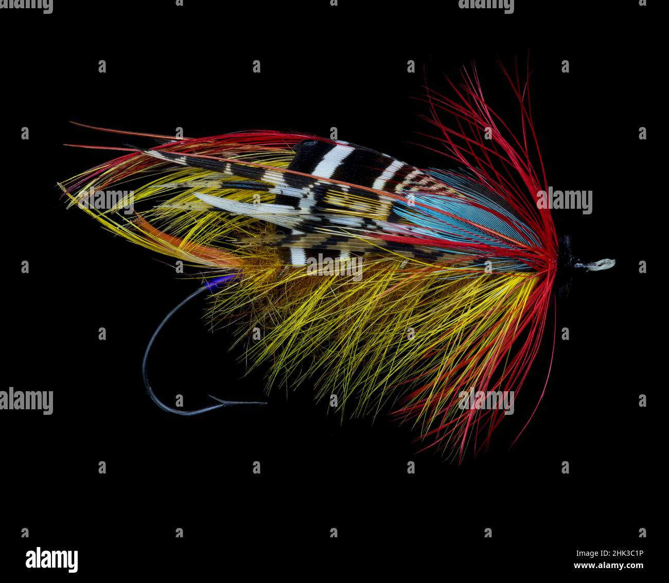 Atlantic Salmon Fly designs Stock Photo - Alamy