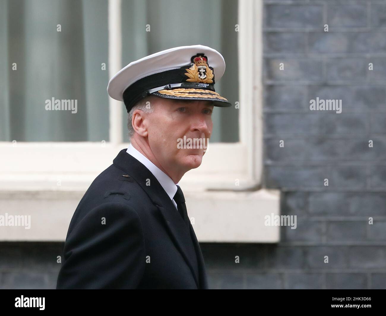 London, UK. 1st Feb, 2022. Chief of Defence Staff Admiral Sir Tony ...