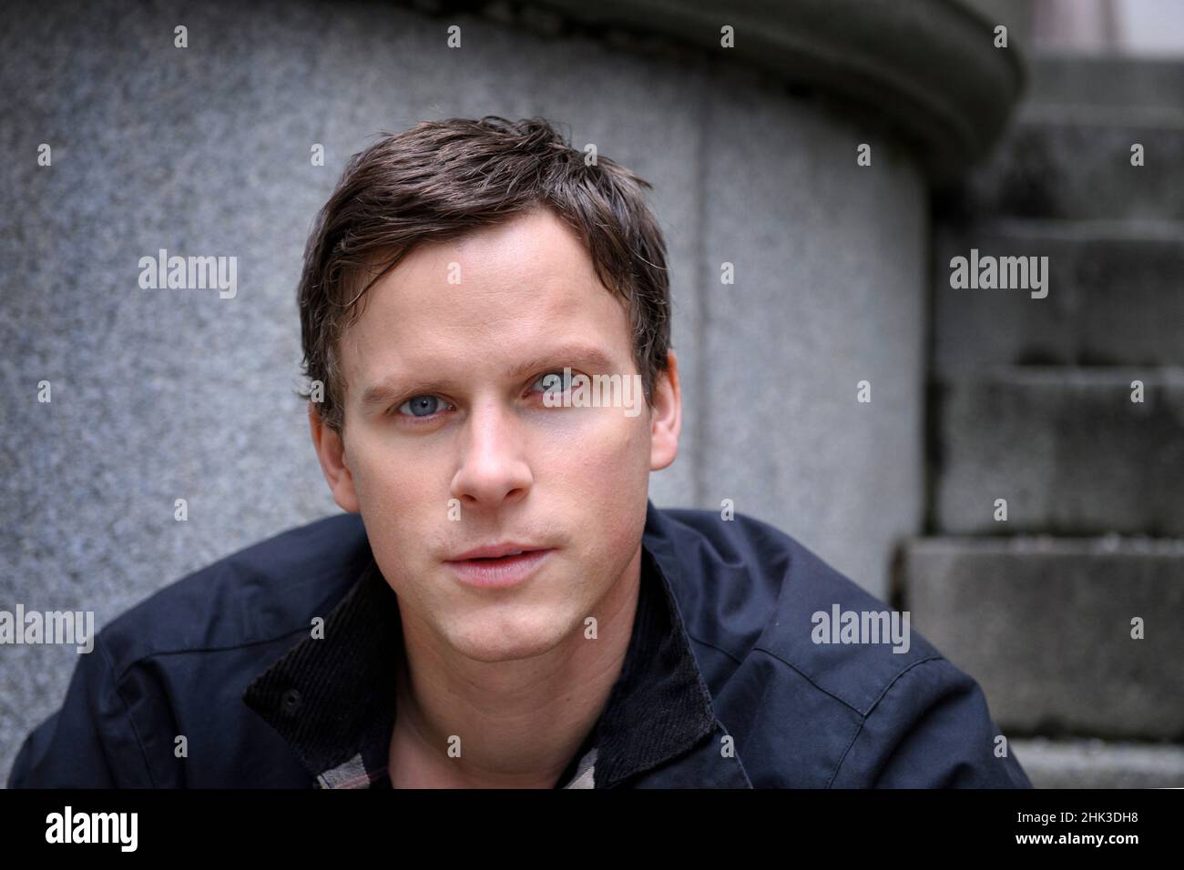 Swedish actor Adam Palsson (Swedish: Adam Pålsson) plays Kurt Wallander ...