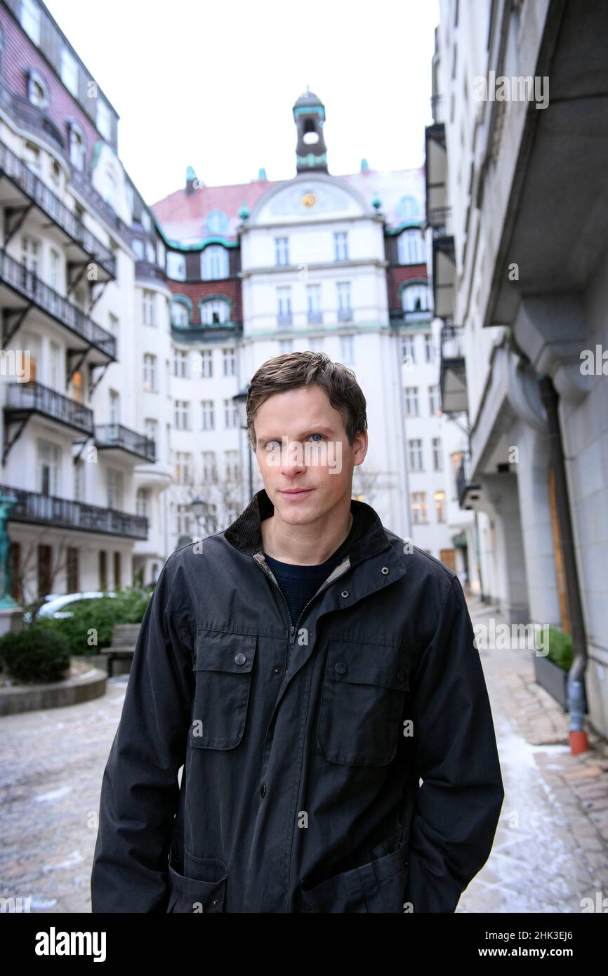 Swedish actor Adam Palsson (Swedish: Adam Pålsson) plays Kurt Wallander ...
