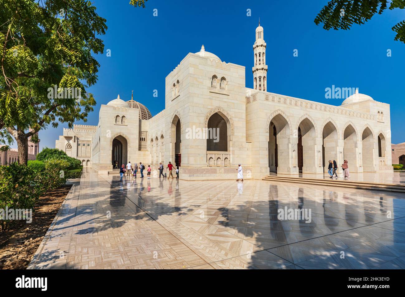 Middle East, Arabian Peninsula, Oman, Muscat. Sultan Qaboos Grand ...