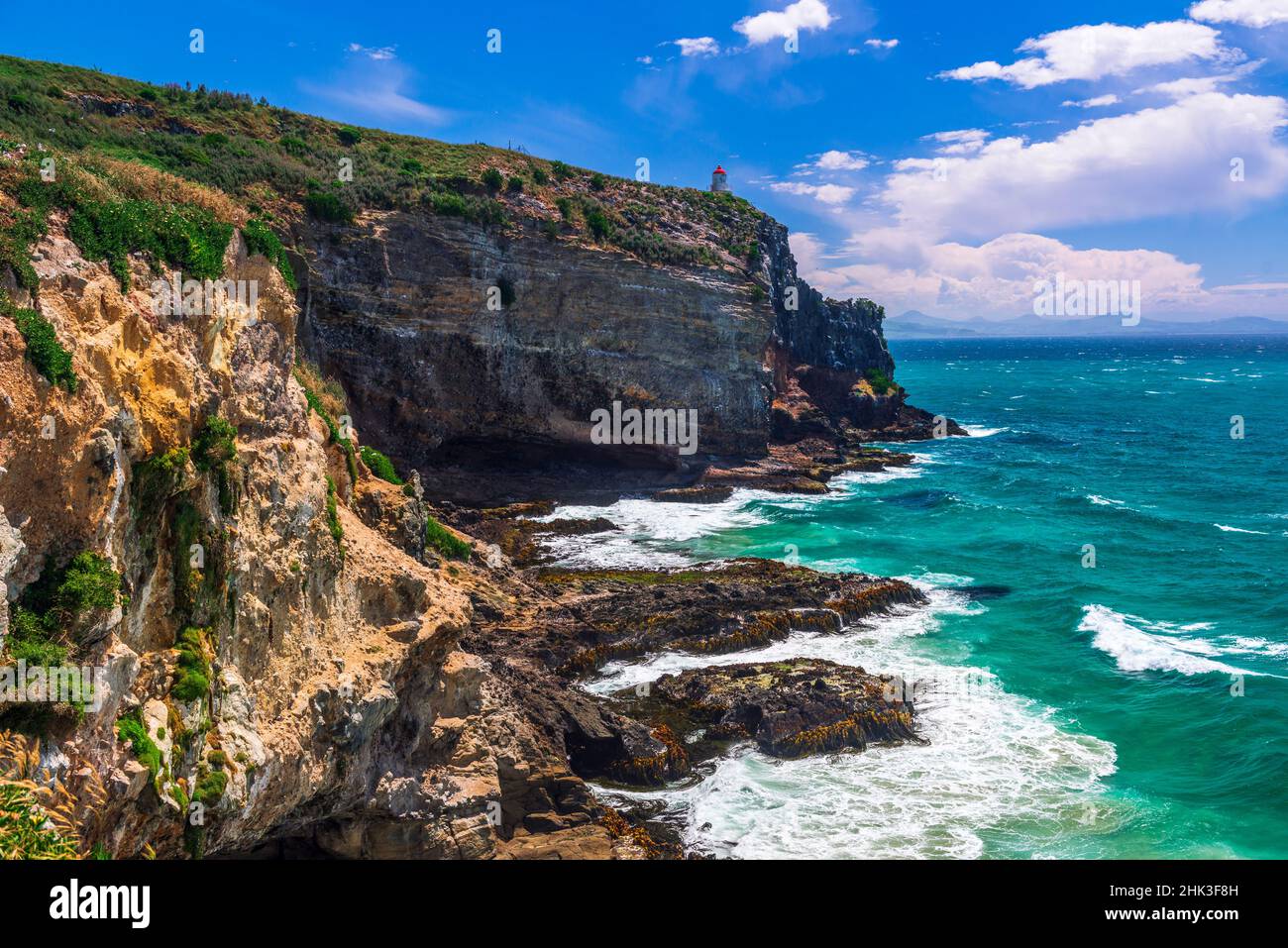 Harrington Point on the Otago Peninsula, Otago, South Island, New ...