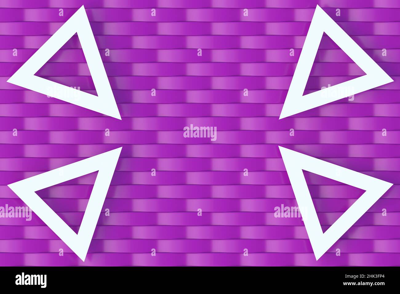 Simple shapes of triangles. Geometrical figure. Abstract background ...