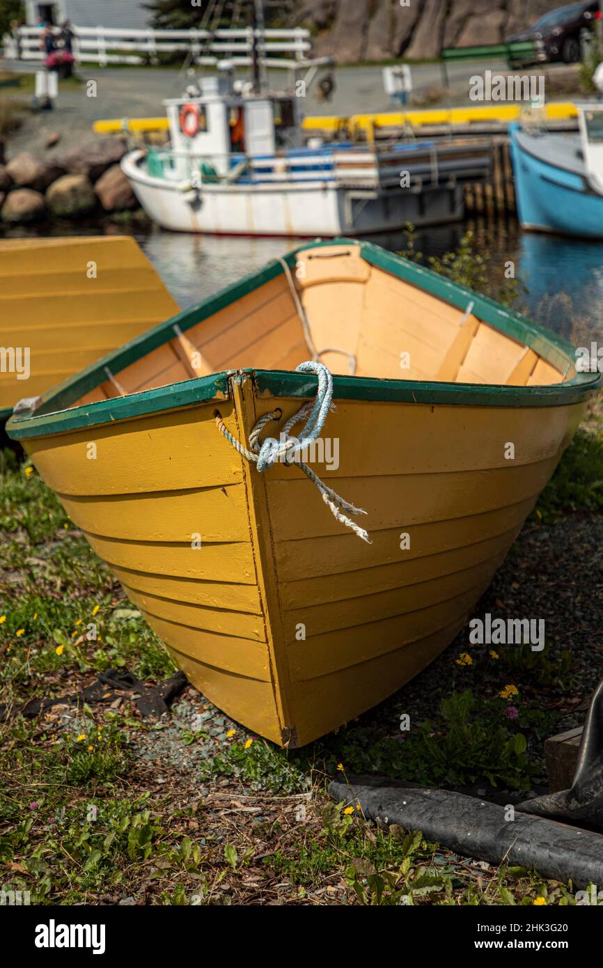Newfoundland dory boat hi-res stock photography and images - Alamy