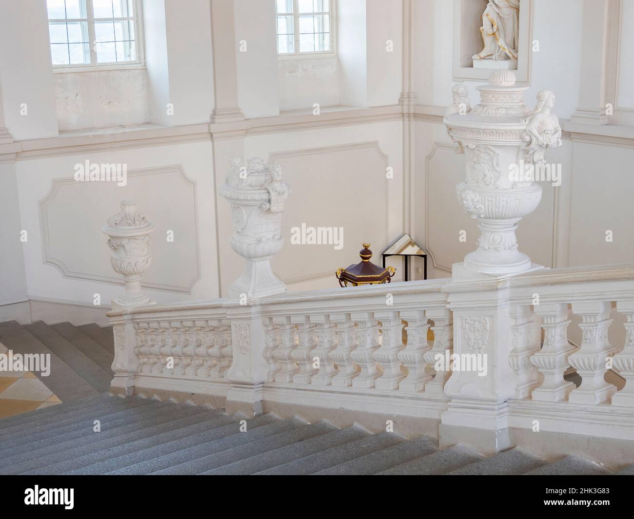 Kaiserstiege (imperial staircase), a masterpiece of baroque ...