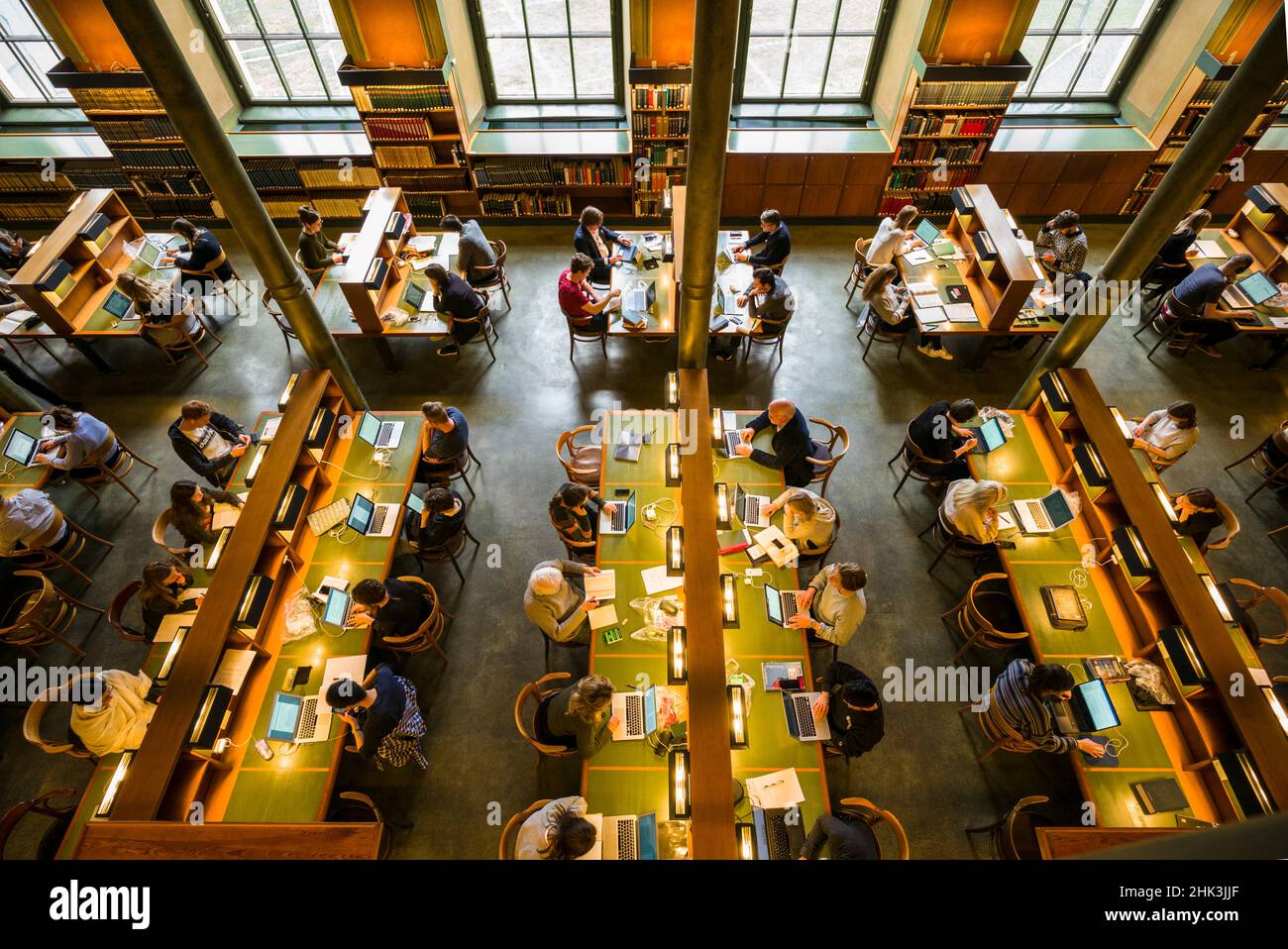 Sweden, Stockholm, Royal Library, historic interior Stock Photo - Alamy