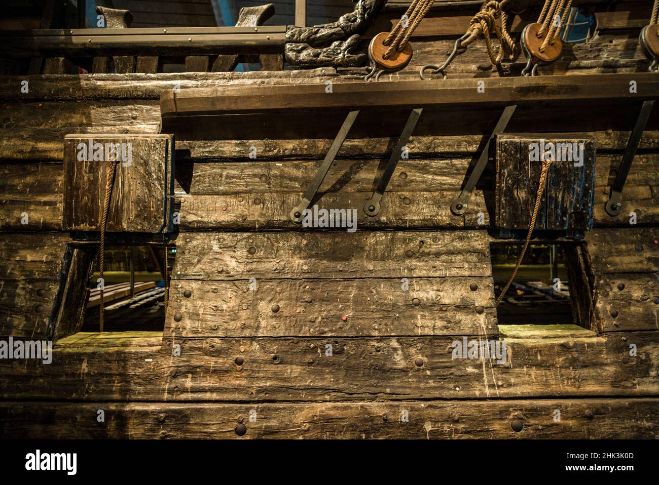 Sweden, Stockholm, Djurgarden, Vasamuseet, museum containing a 17th ...