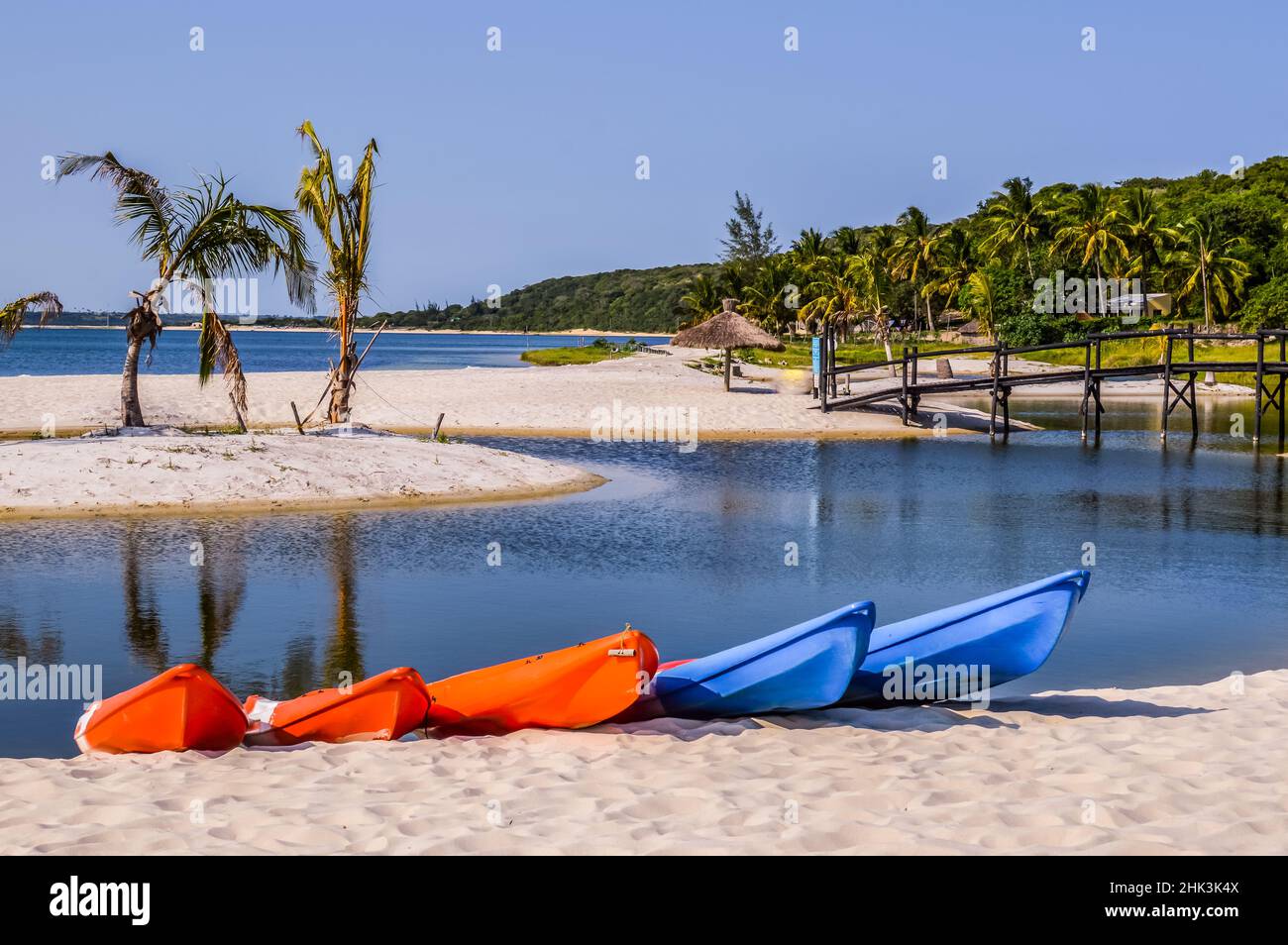 Beautiful ,pristine and Turquoise Maputo beach at Bilene with a lagoon ...