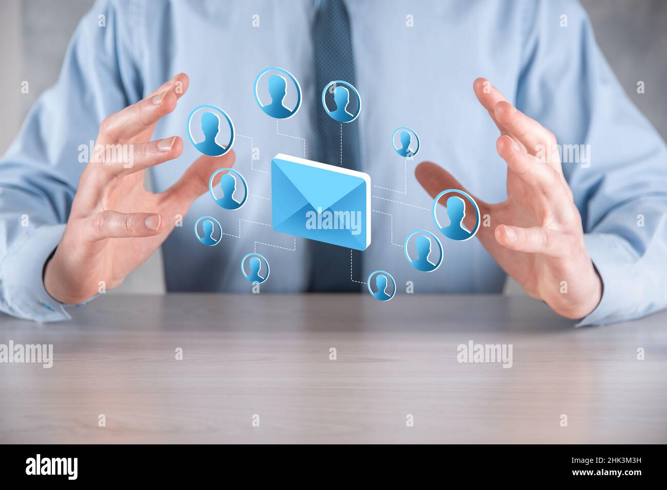 Email and user icon,sign,symbol marketing or newsletter concept ...