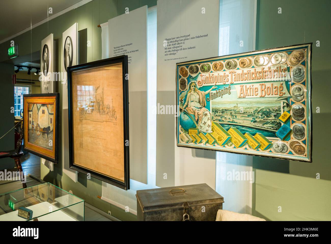 Sweden, Lake Vattern Area, Jonkoping, city where the match was invented ...