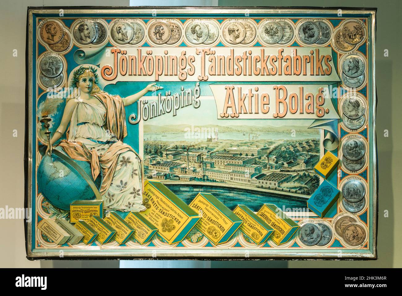 Sweden, Lake Vattern Area, Jonkoping, city where the match was invented ...