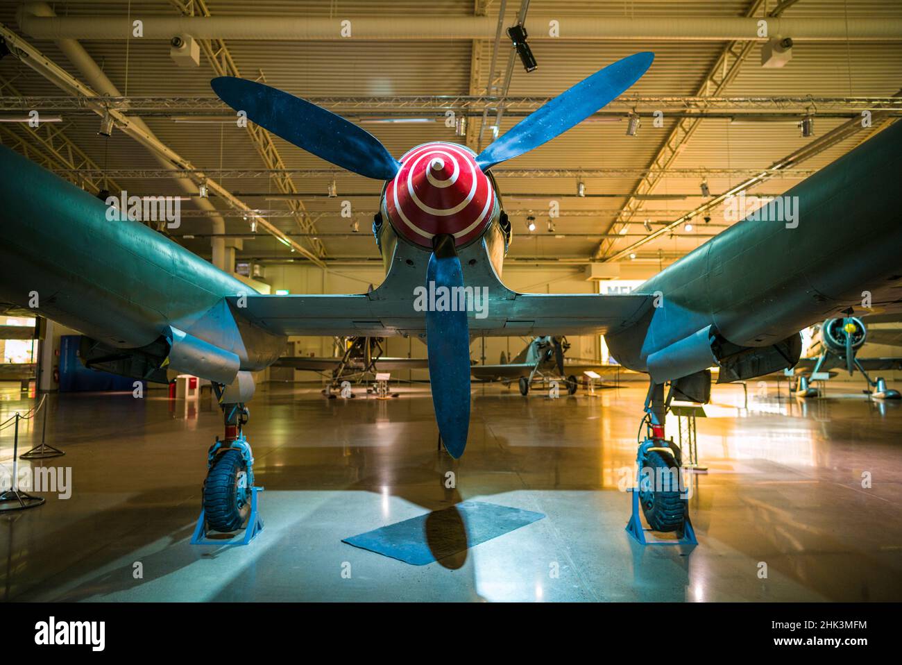 Sweden, Linkoping, Flygvapen Museum, Swedish Air Force Museum, post WW2 ...