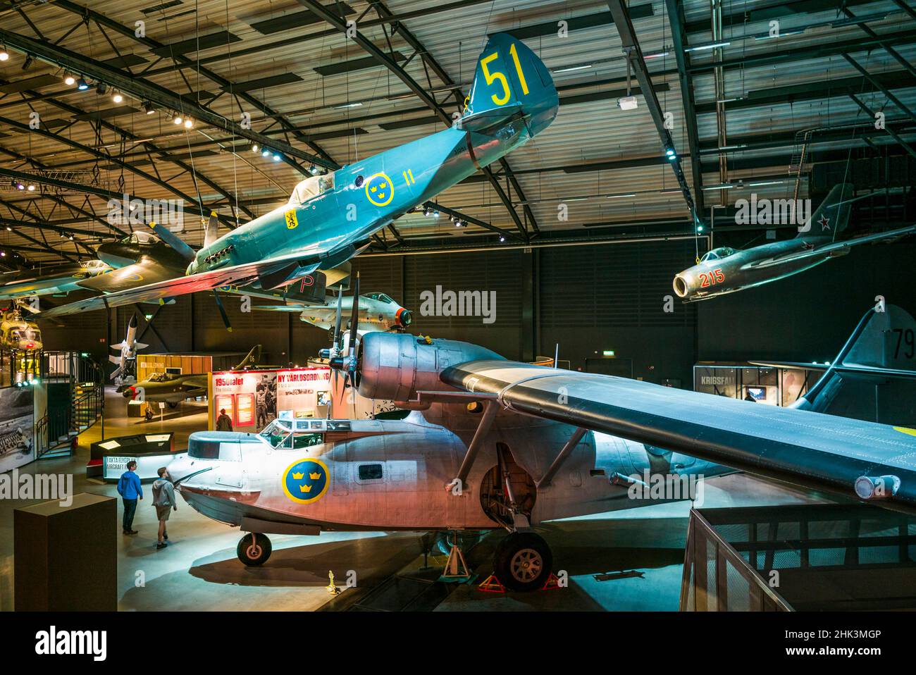 Sweden, Linkoping, Flygvapen Museum, Swedish Air Force Museum, 1950's ...