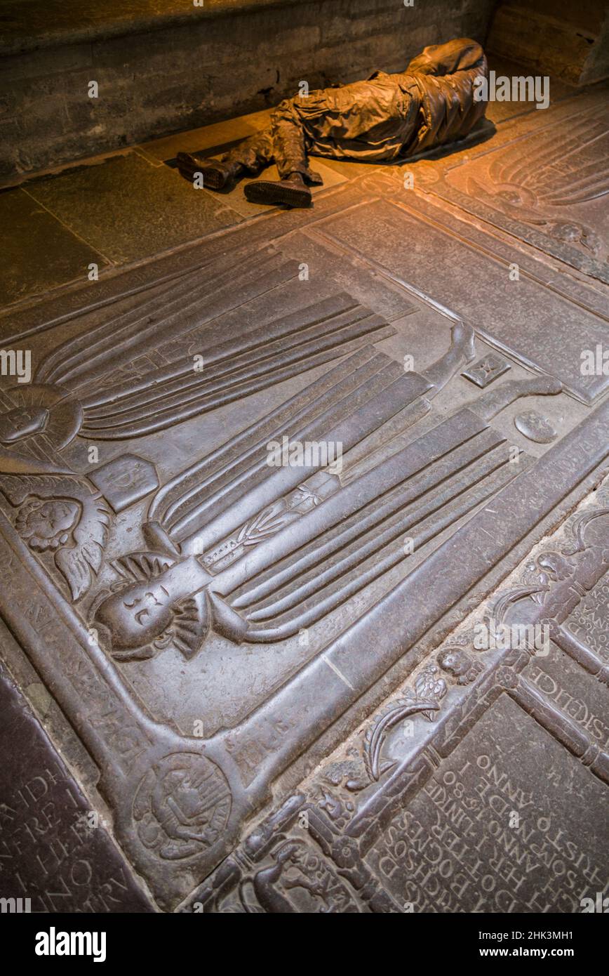 Sweden, Linkoping, Linkoping domkyrka cathedral, cathedral floor and ...