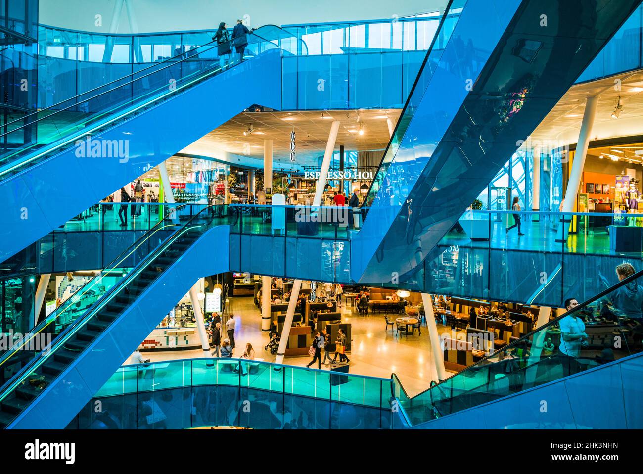 Sweden, Scania, Malmo, Emporia Shopping mall, interior Stock Photo - Alamy