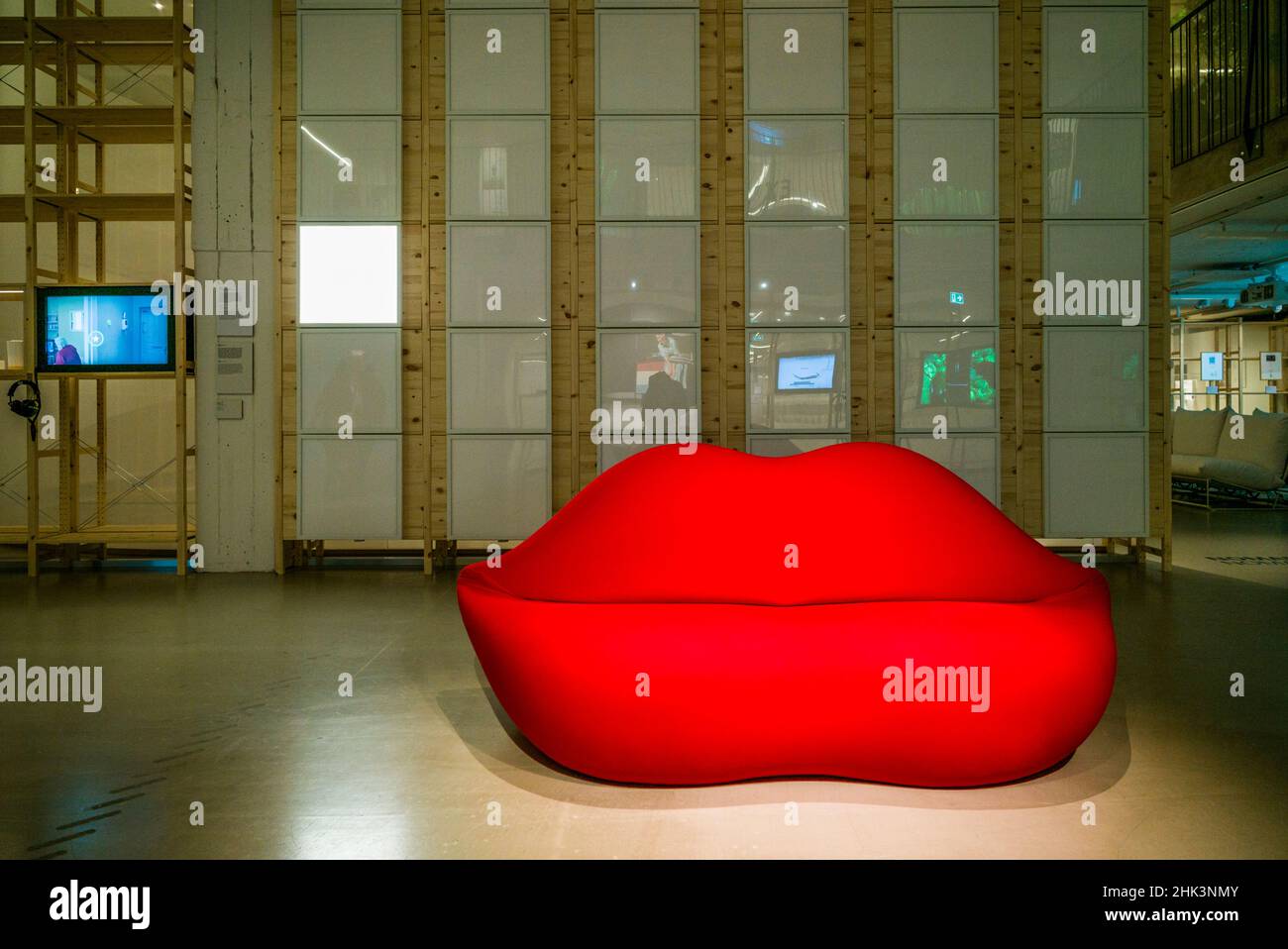 Sweden, Smaland, Almhult, site of the first IKEA store built in Sweden ...