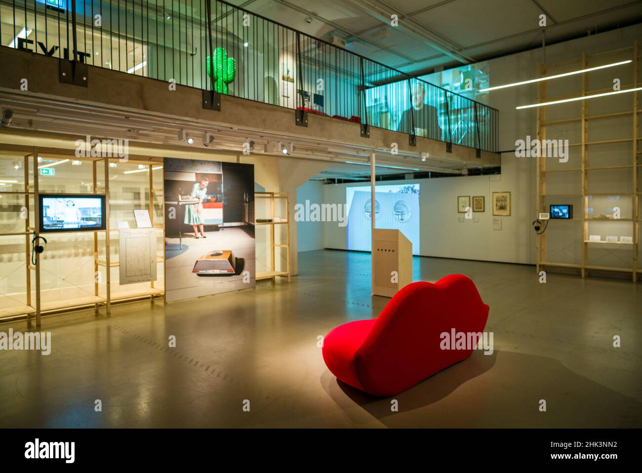 Sweden, Smaland, Almhult, site of the first IKEA store built in Sweden ...