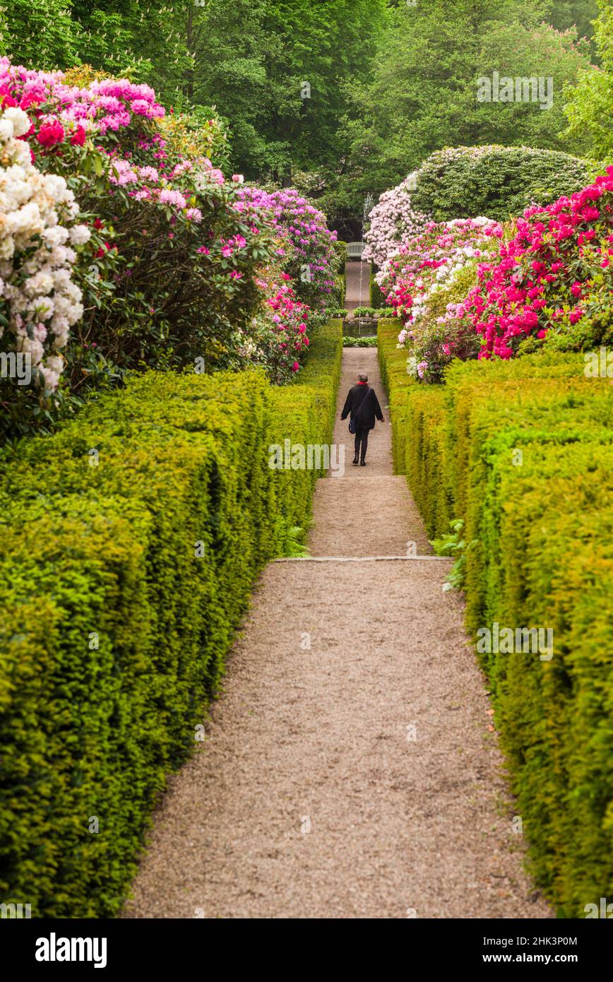 Sweden, Scania, Molle, Krapperups Slott castle, ancient home of the ...
