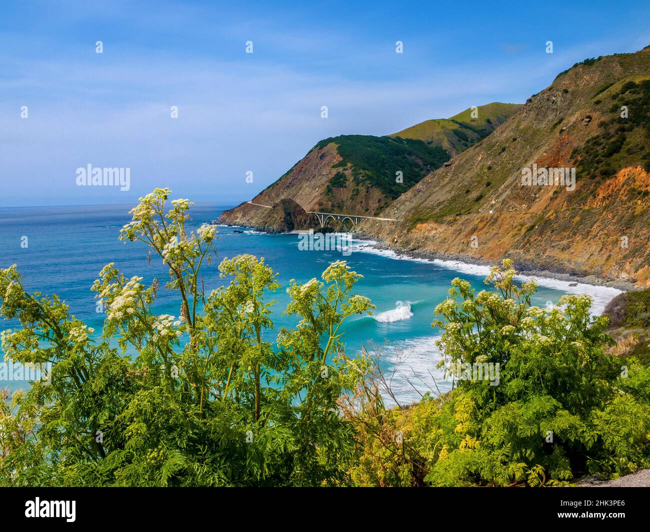 Big Sur Coastal Cliffs, California, USA Stock Photo - Alamy