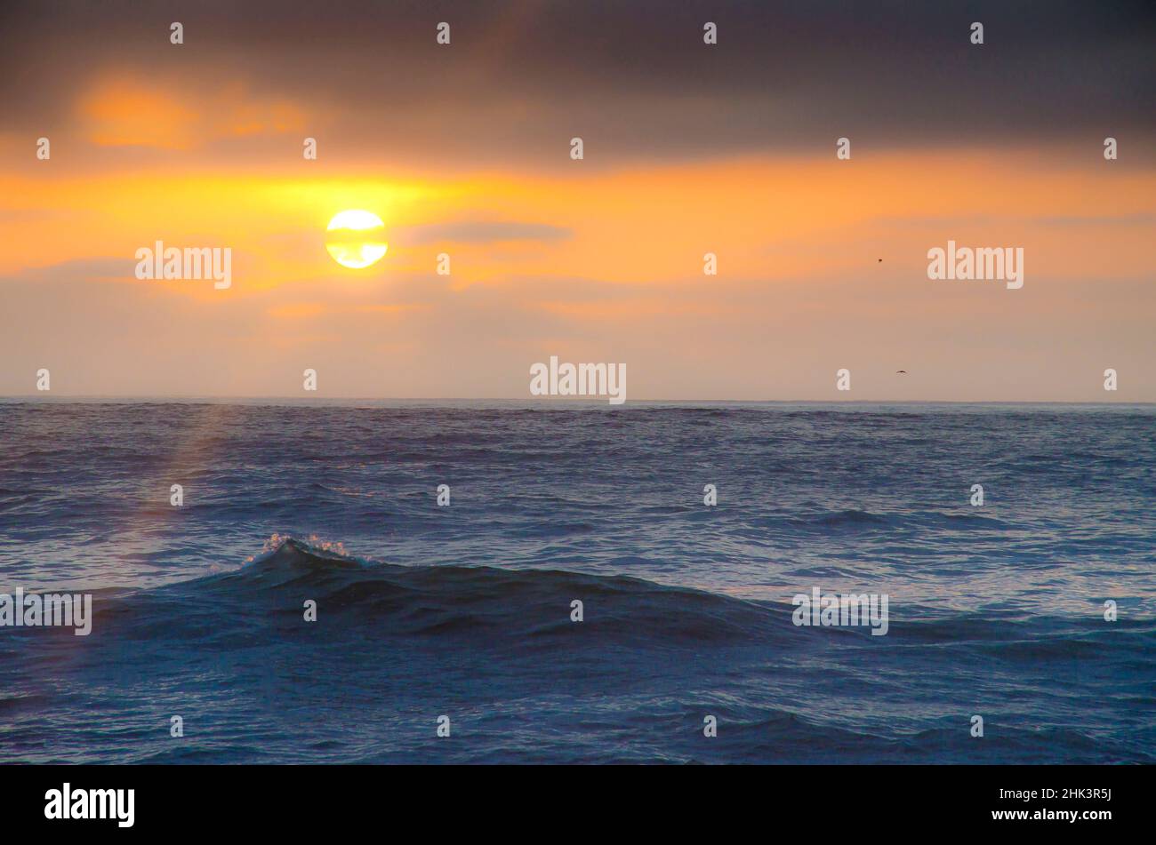 Rockaway Beach Sunset, Pacifica, California, USA Stock Photo - Alamy