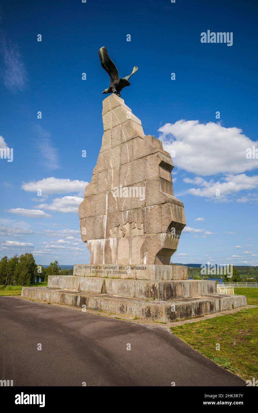 Sweden, Varmland, Sunne, The Stamfrande Monument to Swedish emigration ...