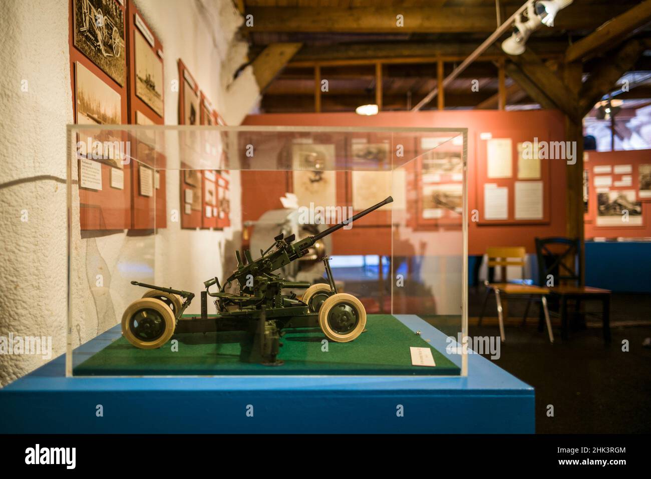 Sweden, Varmland, Karlskoga, Bofors Gun Works, owned by Alfred Nobel ...