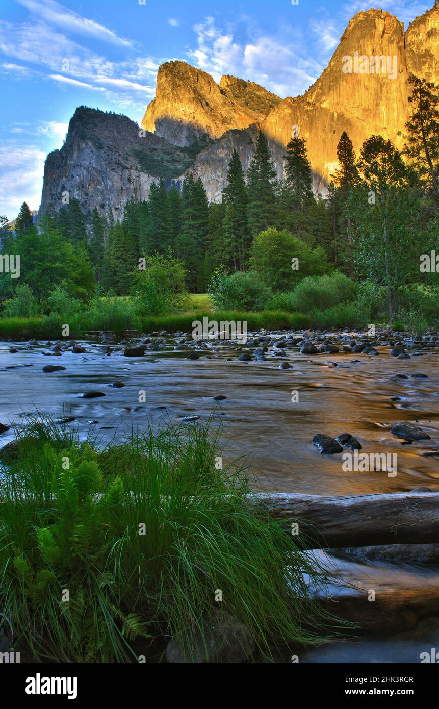 Merced River, Yosemite National Park, California, USA Stock Photo - Alamy