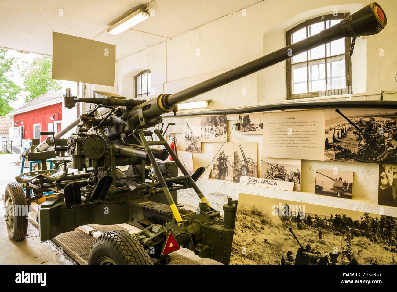 Sweden, Varmland, Karlskoga, Bofors Gun Works, owned by Alfred Nobel ...
